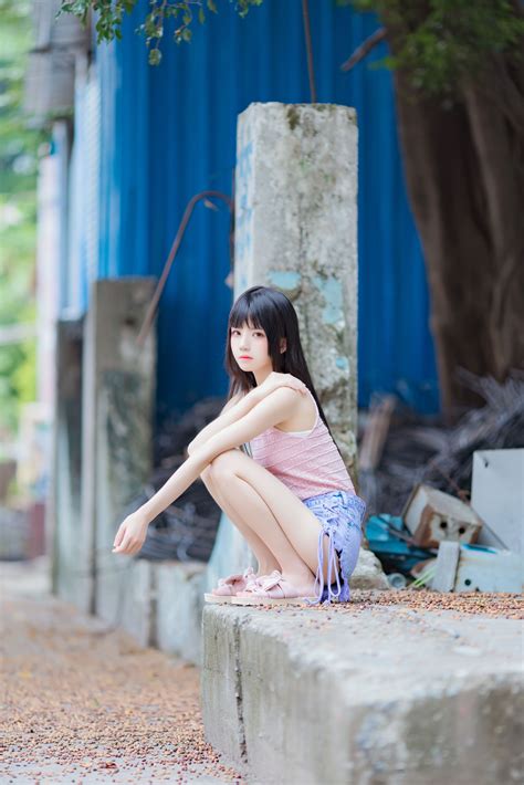 Women Model Asian Long Hair Dark Hair Women Outdoors Urban Wallpaper