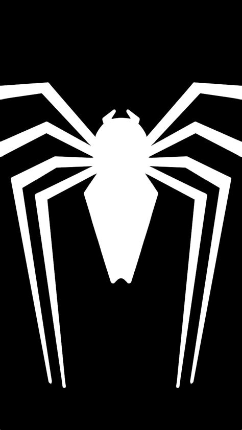 Spiderman Logo Black And White Posted By Ethan Cunningham Spider Man