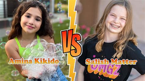 Amina Kikido Vs Salish Matter Transformation New Stars From Baby To
