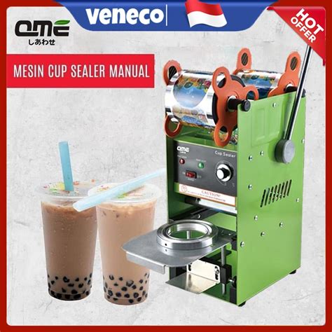 Jual Mesin Press Gelas Plastik Mesin Cup Sealer Manual Sealing Machine