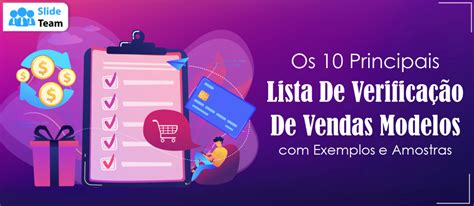 Os Principais Modelos De Lista De Verifica O De Vendas Exemplos