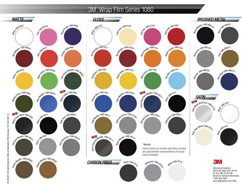 M Vinyl Color Chart Wordacross Net