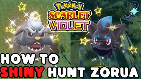 How To Shiny Hunt Zorua Easily In Pokemon Scarlet And Violet YouTube