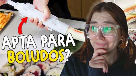 PROBANDO PISTOLA SUSHI Soyvelen YouTube