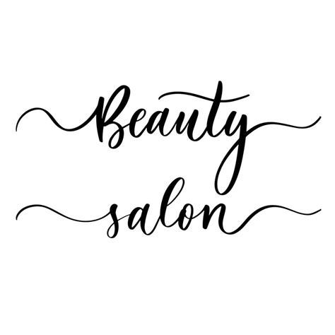 O cualquiera Botánico Embajador logos nombres para salon de belleza