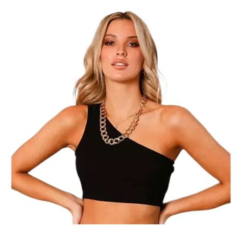 Cropped Mula Manca Feminino Regata Ombro Só MercadoLivre