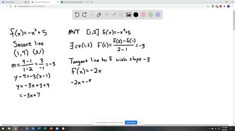 solved consider the graph of the function f x x 2 5 see figure on next page a find the