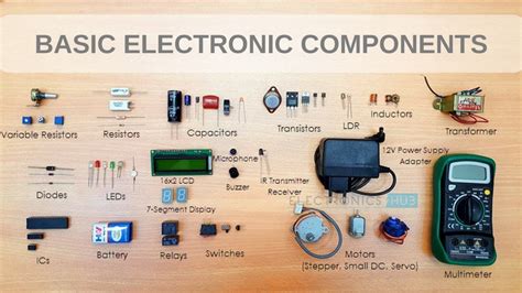basic electronics components and their functions