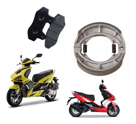 Balatas Delanteras Y Traseras Modena Italika Env O Gratis