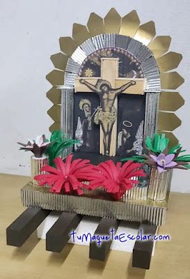 Tu Maqueta Escolar Lima Peru Señor de los milagros