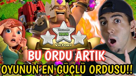 Bu Ordu Kimseyi Yarı Yolda Bırakmaz EN GÜÇLÜ ORDU Clash Of Clans