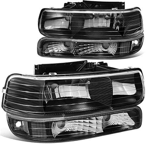 DNA MOTORING HL OH CS99 4P BK CL1 Conjunto De Faros Delanteros Para