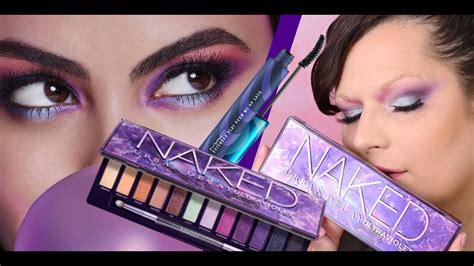 Makeup Test Urban Decay Naked Ultraviolet Palette Review Youtube