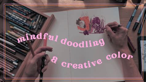 Drawing For Self Care Mindful Doodling Creative Color Marie No Lle