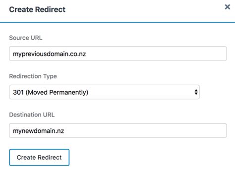 domain redirects sitehost knowledge base