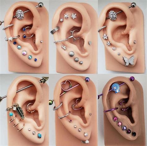 Pin On Multiple Ear Piercings