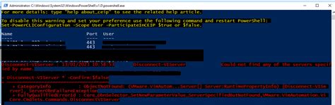 Windows Problem With Connect Viserver And Disconnect Viserver On My
