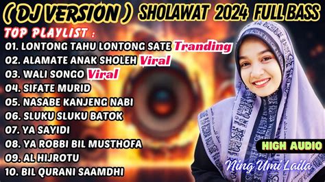 Dj Sholawat Full Bass Terbaru 2024 HOREG Ning Umi Laila Wali Songo