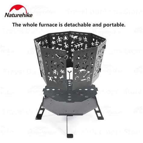 Jual TUNGKU KAYU BAKAR WOOD FIREWOOD PICNIC STOVE NATUREHIKE