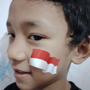 Jual Bendera Merah Putih Pipi Original Murah Harga Diskon Desember