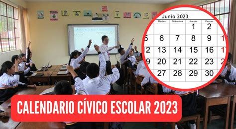 Minedu Calendario C Vico Escolar Qu Fechas Conmemorativas Se