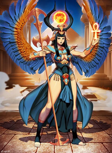 Isis Egyptian Mythology Drawn By Genzoman Danbooru