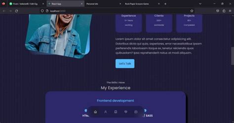 be your front end web developer using react by kekene48 fiverr