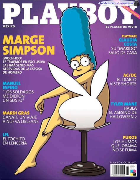 Marge Simpson Playboy Mexico Noviembre Fotos Hq Sexy
