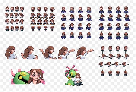 Pokemon Trainer Sprites Pixel