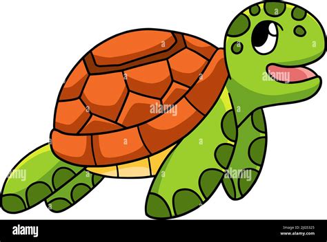 Simple Turtle Cartoon