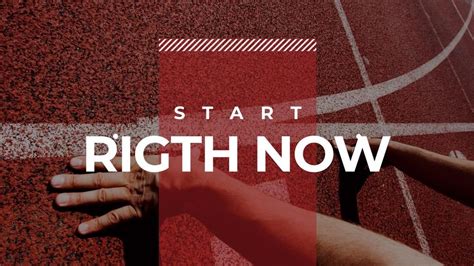 Start Line Motivational Quote YouTube Channel Art
