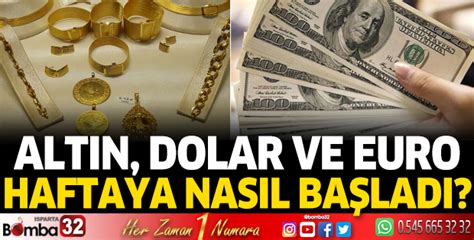 Altın dolar ve euroda son durum