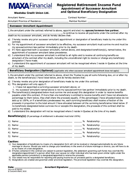 Fillable Online Annuity Non Financial Service Request Form Fax Email