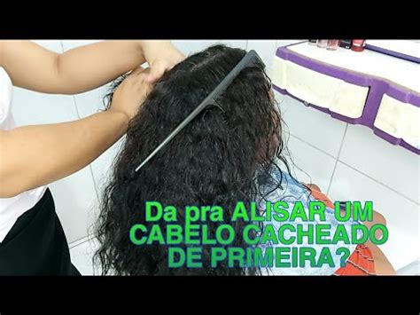 PROGRESSIVA SEM FORMOL EM CABELO CACHEADO DA PRA ALISAR DE PRIMEIRA