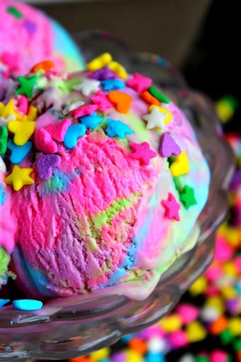 Unicorn Ice Cream No Churn Ice Cream Big Bear S Wife