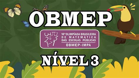 Corre O Gabarito Fase Obmep N Vel Youtube