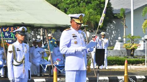 Danlantamal IX Gelar Upacara Dan Syukuran HUT Ke 77 TNI AL ZonaInfo