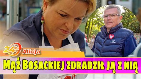 Mąż Bosackiej zdradził ją z nią Po ucieczce z domu nagłe doniesienia