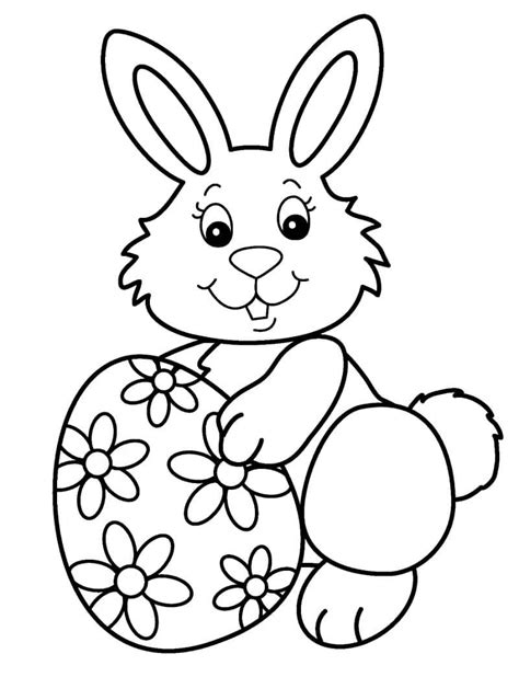 Coelho da Páscoa para colorir imprimir e desenhar Colorir Me