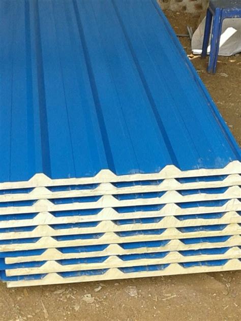 0 45 Mm 0 5 Mm Galvanized Iron Sandwich Roofing Panels For Residential