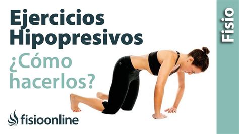 QUÉ son los HIPOPRESIVOS y CÓMO hacerlos CORRECTAMENTE YouTube