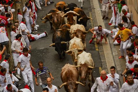 San Fermín 2023 hoy Resumen del encierro del 8 de julio con los toros