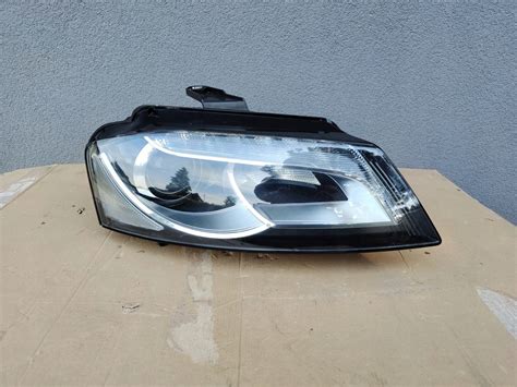 AUDI A3 8P LIFT LAMPA PRAWA XENON LED EUROPA 12367191760 Oficjalne