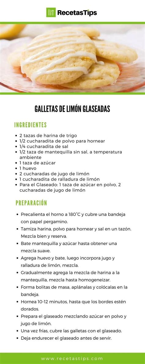 Cómo hacer Galletas de Limón Glaseadas Receta Fácil Recipe