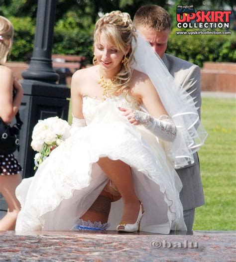 Sexy Wedding Dress Upskirt Telegraph
