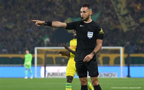FC Nantes FC Nantes RC Strasbourg Jérémie PIGNARD arbitre de la