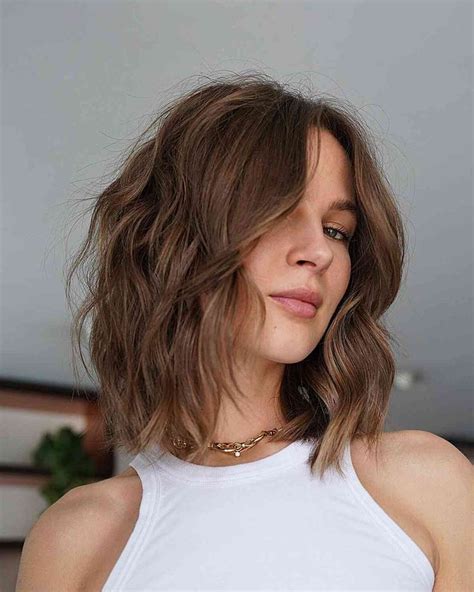 27 Face Framing Layered Choppy Haircuts For Shoulder Length Hair