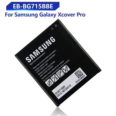 แบตเตอร Samsung Galaxy Xcover Pro Xcover 6 Pro SM G715F GH43 04993A