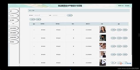 [附源码]计算机毕业设计python uniapp执法规范化app的设计与实现s176t 程序 lw app 远程部署 基于python的lot平台规则引擎管理app设计与开发 csdn博客