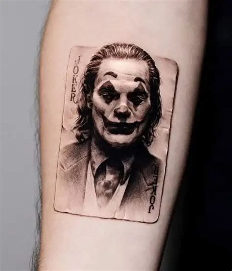 25 Simple Joker Card Tattoo NarinaAvaya
